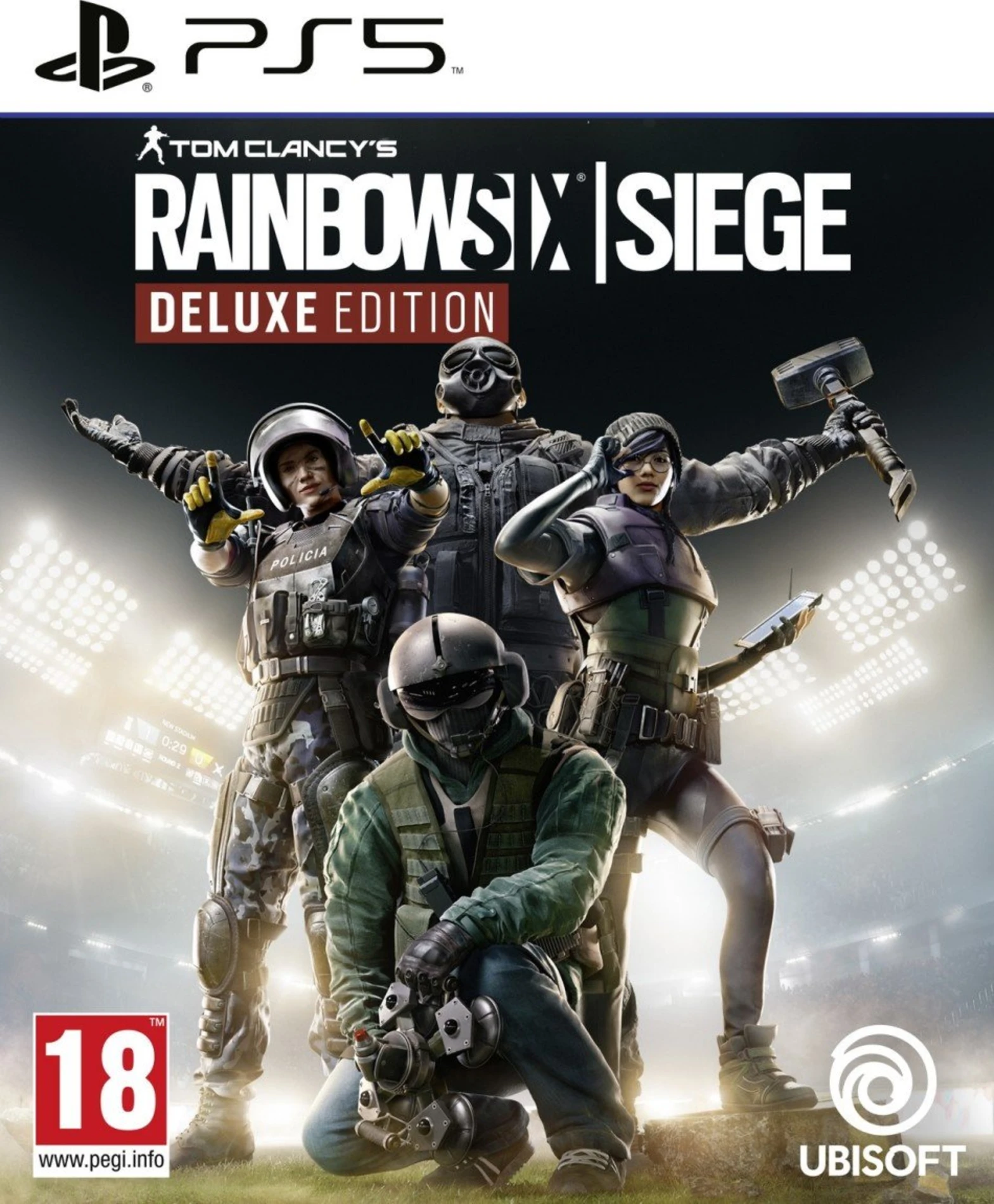 TOM CLANCYS TOM CLANCYS RAINBOW TOM CLANCYS RAINBOW SIX SIEGE DELUXE EDITION PS5 OYUN ...